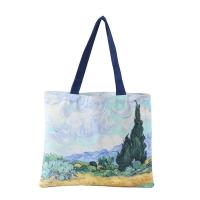 China Custom Logo Printed Recycled Reusable Sublimation Tote Bag for Business Shopping Grocery for sale