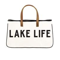 China Custom Printed Large Canvas Travel Weekend Getaway Summer Beach Tote Bag with Leather Handles for sale