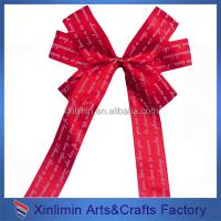 China Handcrafted Red Satin Ribbon Bow for B2B Gift Packaging Elevate Your Presentation Game for sale