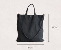 China Promotion Womens Natural Durable Cotton Canvas Shopping Tote Bag For Business Shopping for sale