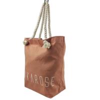 China Supermarket Custom Printed Canvas Tote Bag for Business and Shopping in Plain Design for sale