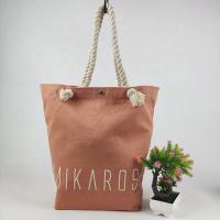China Supermarket Custom Printed Canvas Tote Bag for Business and Shopping in Plain Design for sale