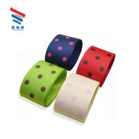 China 100% Polyester Custom Printed Polka Dots Grosgrain Ribbon with Width as Your Request for sale