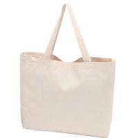 China 100% Cotton Shopping Custom Printed Logo Beach Canvas Tote Bag for Business Shopping for sale