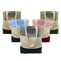 China Custom Printed Cotton Canvas Shopping Carry-On Bag with Recycled Features Any Size for sale