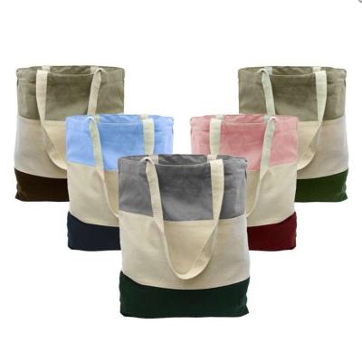 China Custom Printed Cotton Canvas Shopping Carry-On Bag with Recycled Features Any Size for sale
