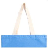 China Custom Printed Cotton Canvas Shopping Carry-On Bag with Recycled Features Any Size for sale
