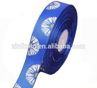China Gift Wrapping Custom Grosgrain Ribbon with Logo Screen Printed Embossed 1/4'' Width for sale