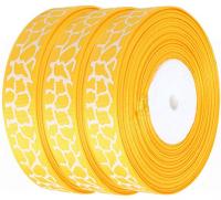 China Gift Wrapping Custom Grosgrain Ribbon with Logo Screen Printed Embossed 1/4'' Width for sale