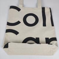 China Shopping Custom Tote Bag with Customized Logo Large Canvas Cotton Bag for sale