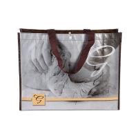 China Acceptable OEM/ODM Custom Printing Reusable Grocery PP Laminated Non-woven Tote Bag for sale
