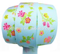 China Packaging Ribbon with Custom Printed Logo 3mm-100mm Width Satin/Grosgrain Fabric Type for sale