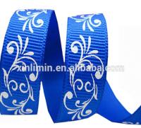 China Packaging Ribbon with Custom Printed Logo 3mm-100mm Width Satin/Grosgrain Fabric Type for sale