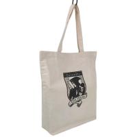 China Custom Logo Shopping Tote Bags with High Capacity and 100% Cotton Canvas Beach Bags for sale