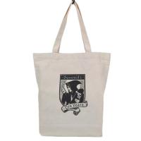 China Custom Logo Shopping Tote Bags with High Capacity and 100% Cotton Canvas Beach Bags for sale