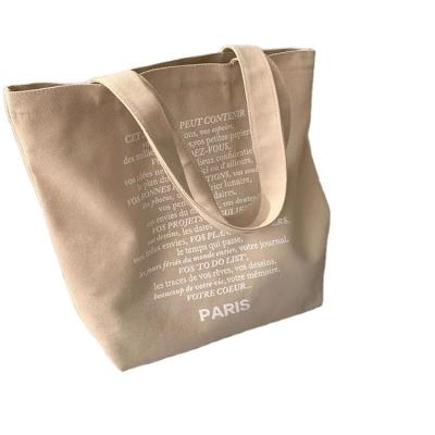 China Single Shoulder Portable Cotton Tote Shopping Bag with OEM Service and Pantone Colors for sale