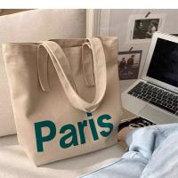 China Single Shoulder Portable Cotton Tote Shopping Bag with OEM Service and Pantone Colors for sale