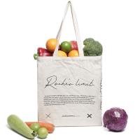 China Shopping Reusable Cotton Tote Bag with Personalized Blank Canvas Design for sale