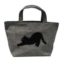 China Custom Logo Love Animal 3D Towel Embroidered Cotton Tote Bag for Shopping Convenience for sale