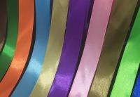 China Customized Pattern Satin Ribbon in Single or Double Face Style for sale