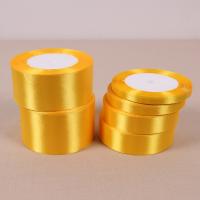 China Customized Pattern Satin Ribbon in Single or Double Face Style for sale