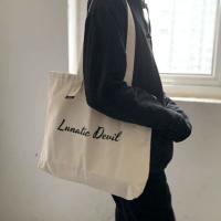 China Versatile and Eco-Friendly Custom Cotton Canvas Grocery Bag Beach Tote Shopping Bag for sale