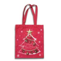 China Polyester Cotton Canvas Shopping Bag Customizable Logo Size for Christmas Gift OEM/ODM for sale