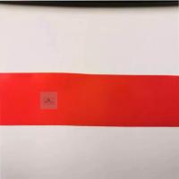 China 1 Inch Satin Ribbons Customized Colorful Logo Printing with Gold Foil Embellishment for sale