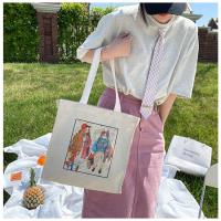 China OEM Customized Heavy-duty Cotton Canvas Shopping Tote Bag with Customized Logo Design for sale