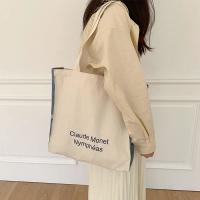 China OEM/ODM Accepted Art Bags for Tourist Souvenirs British Museum Canvas Print Pattern for sale