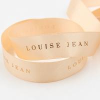 China Printed Satin Ribbon Elastic Bow with Stretch Loop for Gift Box Packing for sale