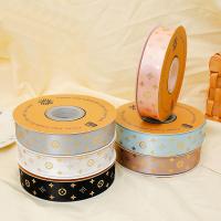 China Solid Color Stain Box Gift Wrapping Packaging Flower Wedding Ribbon with Satin Fabric for sale