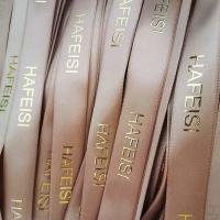 China OEM Silk Ribbon Wedding Custom Ribbons 100% Polyester for sale