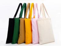 China Promotion Custom Logo Printed Cotton Shopping Bags in Customized Color and Customized Logo for sale