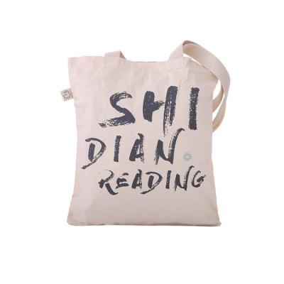 China Shopping Made Easy Custom Canvas Tote Bags with Eco-Friendly Material and Printed Logos for sale
