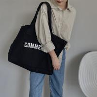 China Eco-friendly Oversized Canvas Tote Bag for Shopping Custom Logo and OEM/ODM Acceptable for sale