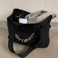 China Customized Logo Eco Friendly Heavy-duty Oversize Large Grocery Cotton Canvas Tote Bag for sale