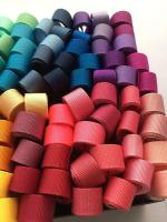 China Custom Stripe Polyester Printed Grosgrain Ribbon with 7 Days Sample Order Lead Time for sale