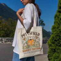 China Customized Logo Large Organic Cotton Canvas Grocery Shopping Tote Bag for OEM/ODM for sale
