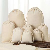 China Custom Logo Eco Friendly Luxury Soft Cotton Pouch for Durable Jewelry Organization for sale