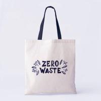 China Soft Canvas Recycle Tote Bag Made of Sustainable Reusable Cotton for sale