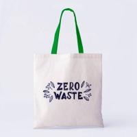 China Soft Canvas Recycle Tote Bag Made of Sustainable Reusable Cotton for sale