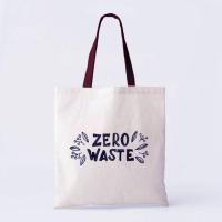 China Soft Canvas Recycle Tote Bag Made of Sustainable Reusable Cotton for sale