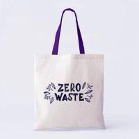 China Soft Canvas Recycle Tote Bag Made of Sustainable Reusable Cotton for sale