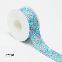 China Custom Printed Grosgrain Ribbon for Hair Bows Craft Suppliers for sale