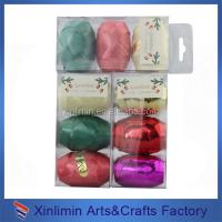 China PP Ribbon Printed Christmas Star Bow Set for Gift Wrapping and Packaging Box Decoration for sale