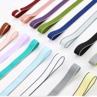 China Single Face Ivory Satin Car Ribbon Bows for Wedding Hair Accessories for sale