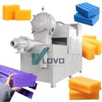 China Capacity 1000kgh Laundry Soap Production Line Suitable Soap Types Bath Soap Fully Integrated Soap Manufacturing Line for sale
