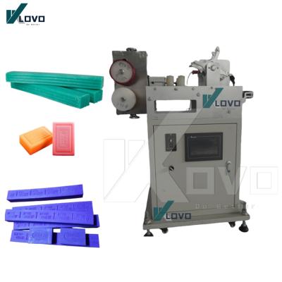 China Automatic Soap Bar Cutter Electric Cutting Machine With Custom Soap Shape 3000 KG/H for sale