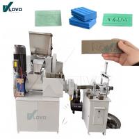 China Stainless Steel 100-200kg/H Semi Automatic Soap Making Machine Small Business for sale
